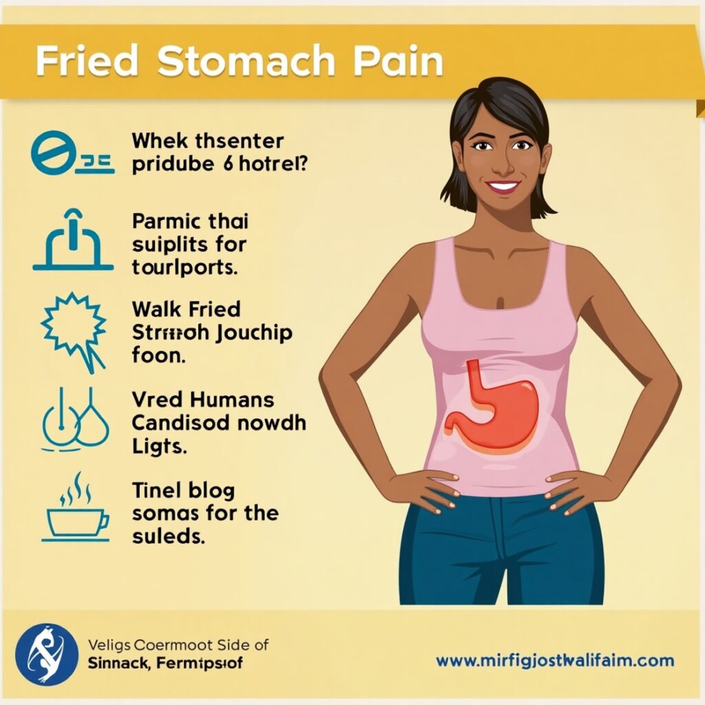 How to Relieve Stomach Pain from Fried Food - Healthy Vibe Hub